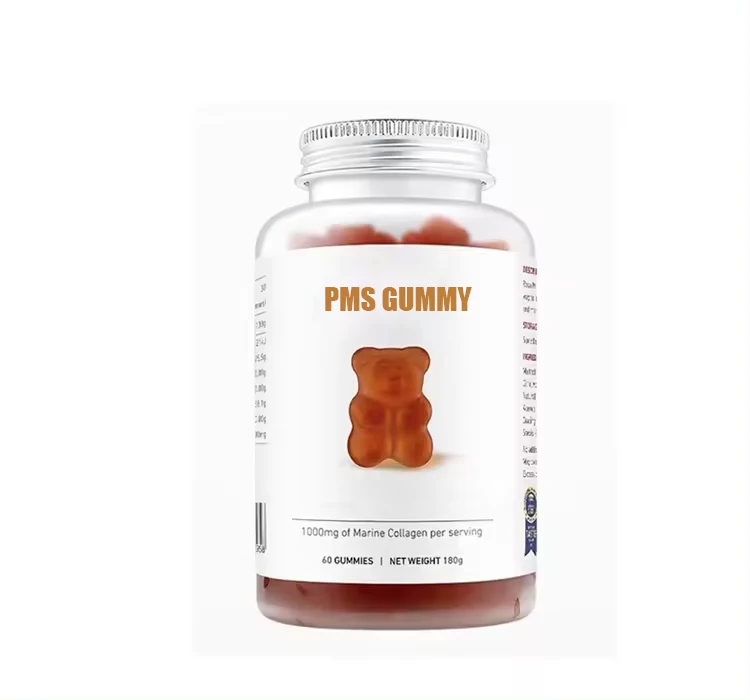 OEM Supplements PMS Gummy Vitamins Relief Women's Menstrual Pain PMS ...