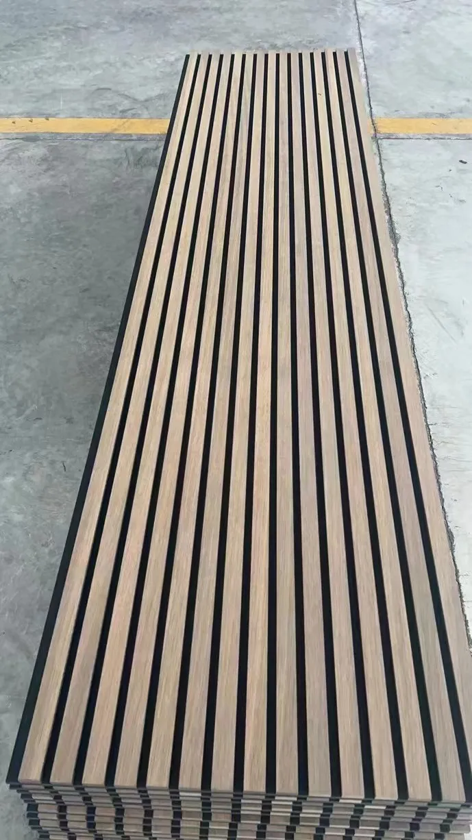 Sandalwood Laminate Slat Wall Slat Ceiling Wood Panels Pet Acoustic ...
