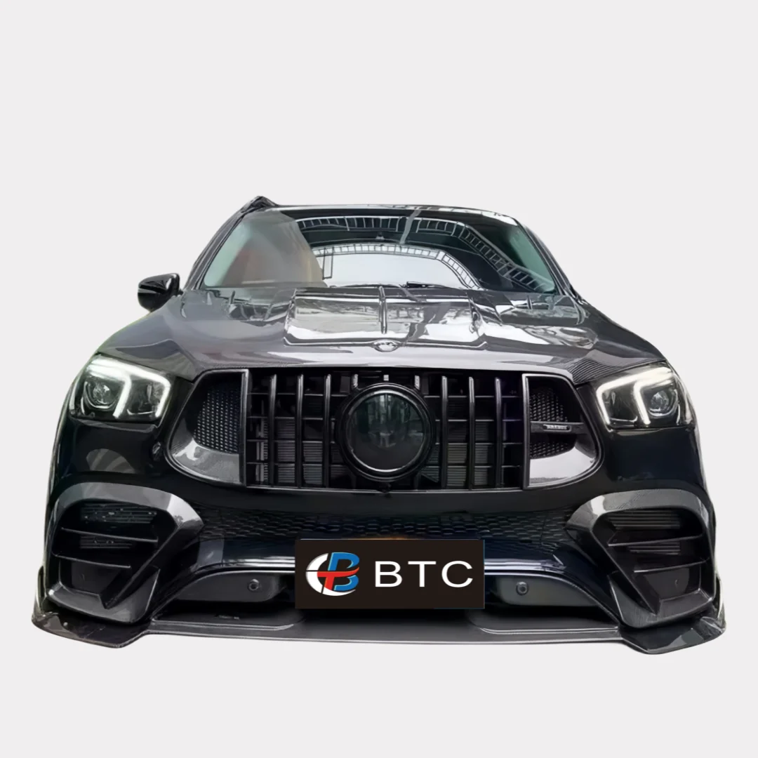 Car BodyKit For Mercedes-benz GLE SUV W167 Brabus-Style Carbon Fiber ...