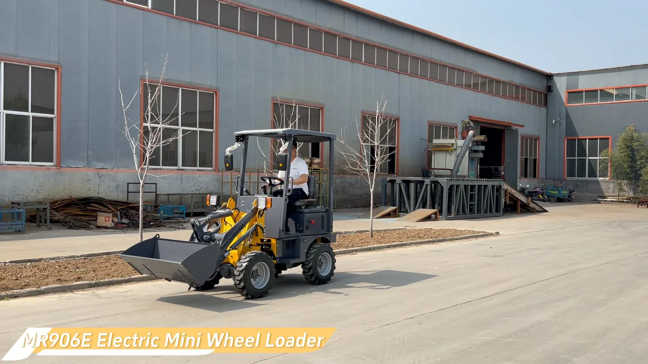 500kg Loading Capacity Loader 4 Wheel Drive Small Front End Mini ...