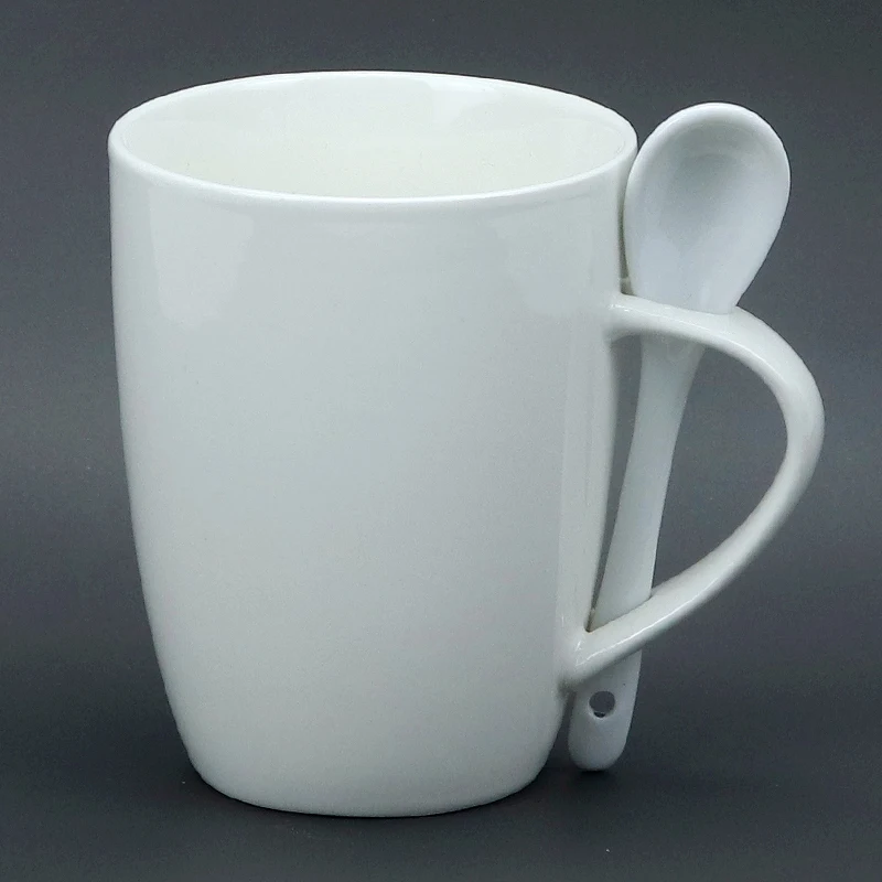 11 Oz White Nordic Ceramic Coffee Mug With Logo Cup Supplier Custom Tea ...