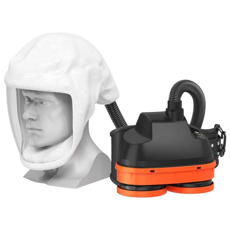 EN12941 Powered air Purifying Respirators Kits TH3 Grade PAPR for air ...