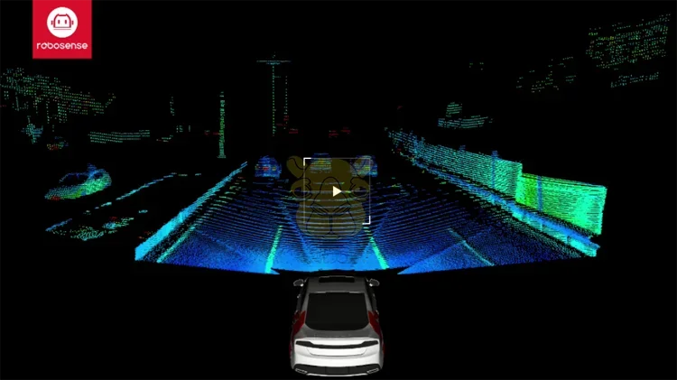 Robsense Rs-lidar-m1 Autopilot Special Multi-line Solid State Laser ...