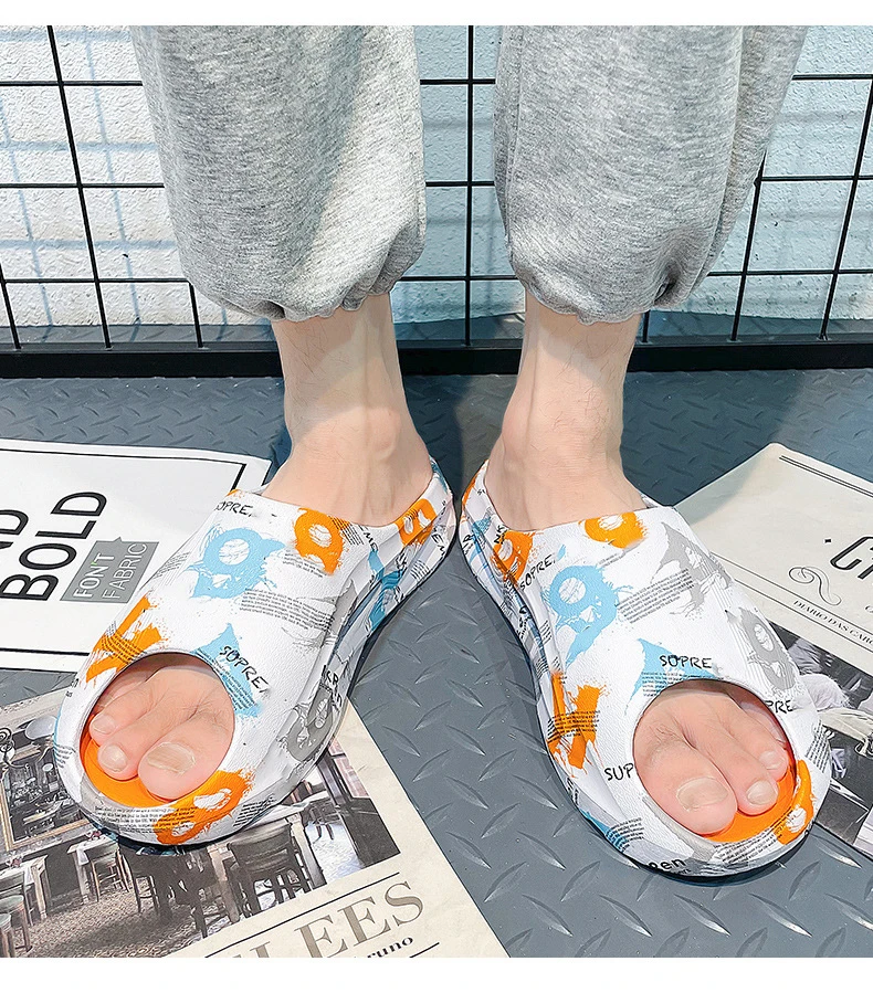 2023 New Custom Digital Sublimation Logo Slides Wholesale Leisure Thick ...