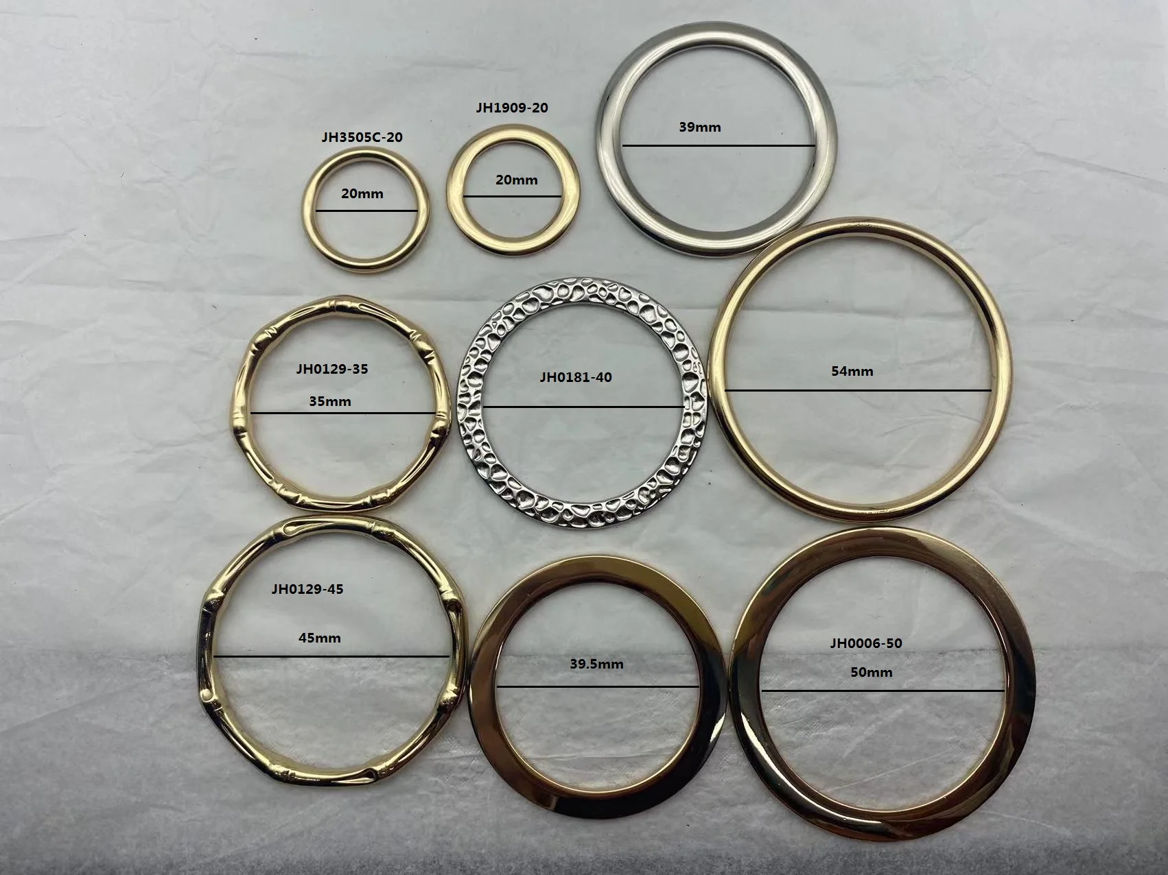 Swimwear Flat Round O Ring Clips Adjuster For Bikini Beachwear - Buy ...