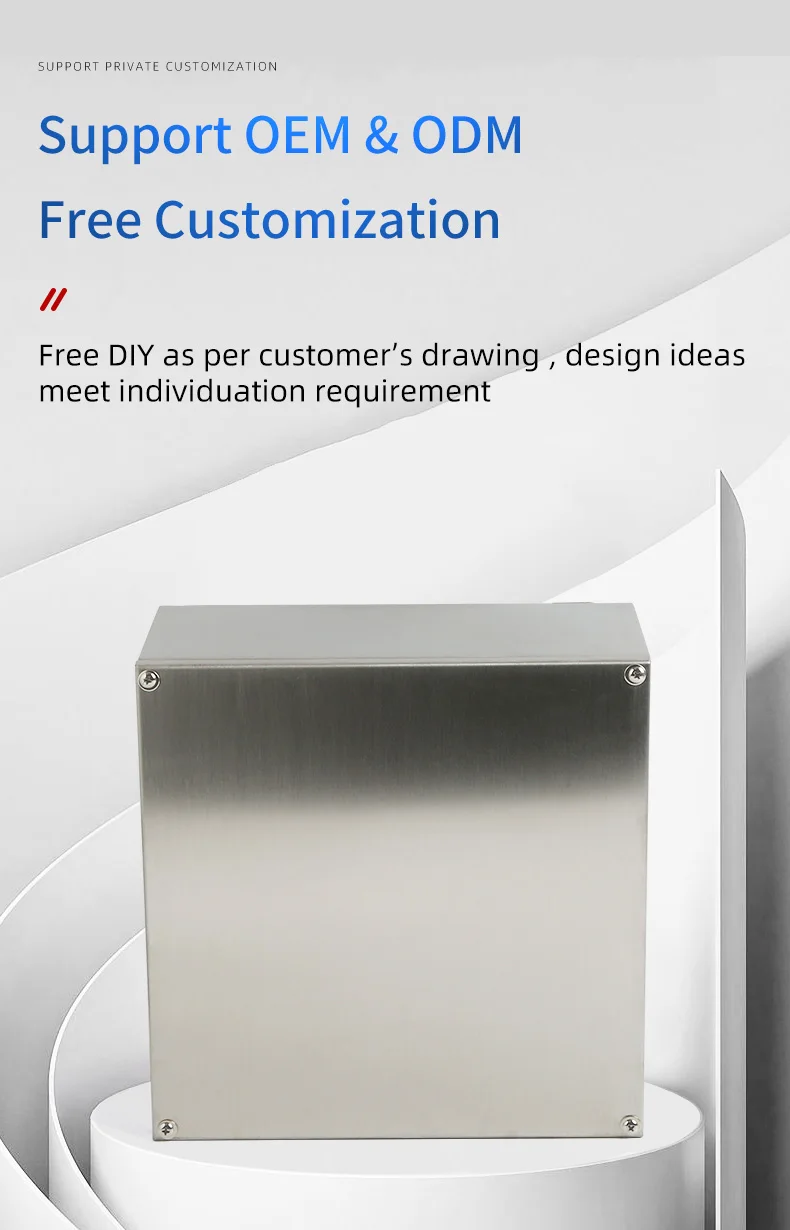 Saipwell Durable Waterproof Metal Junction Box With Inner Door ...