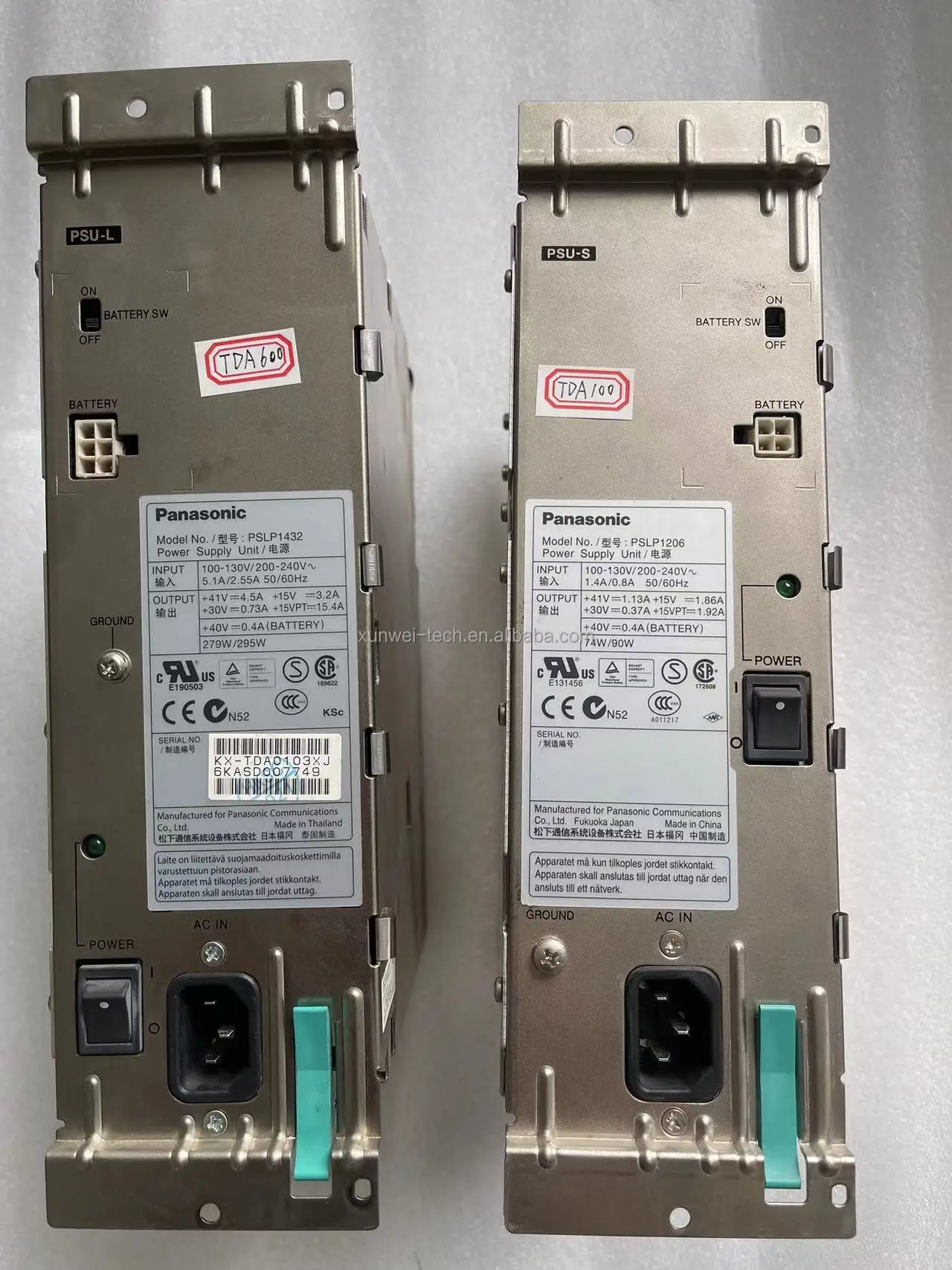 KX-TDA0104 PABX Power Supply Unit PSU-M for TDA200 Series - Reliable ...