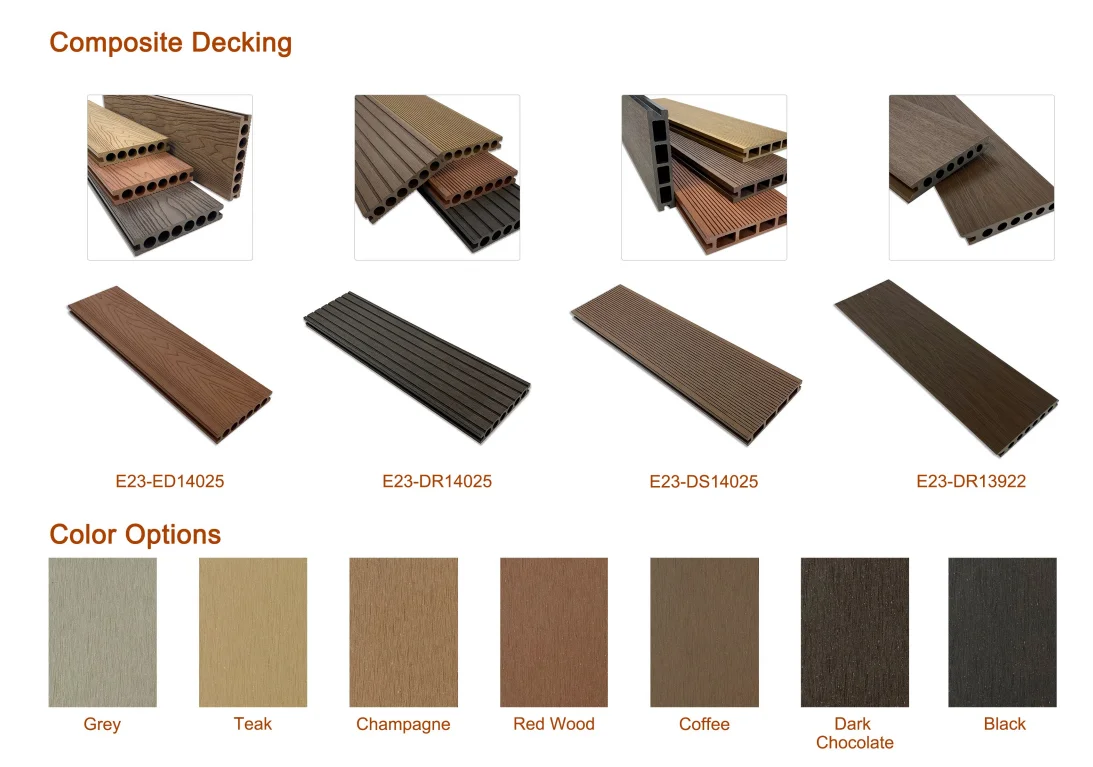Good Price Wpc Outdoor Wall Panel Wpc Decking Floor Covering Outdoor ...