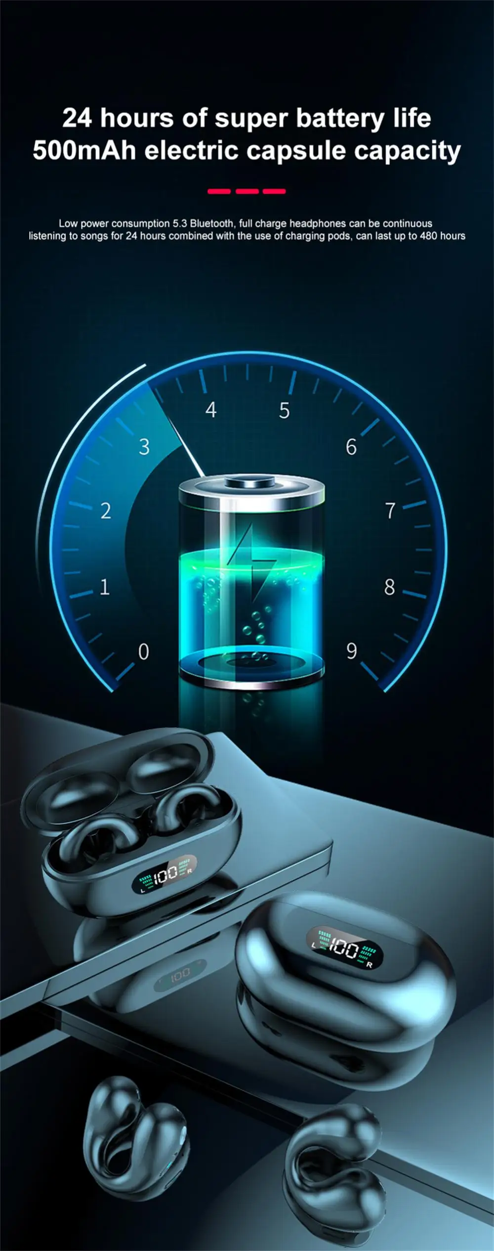 YYK-Q80 Wireless Earbuds - Best Selling Electronic Product