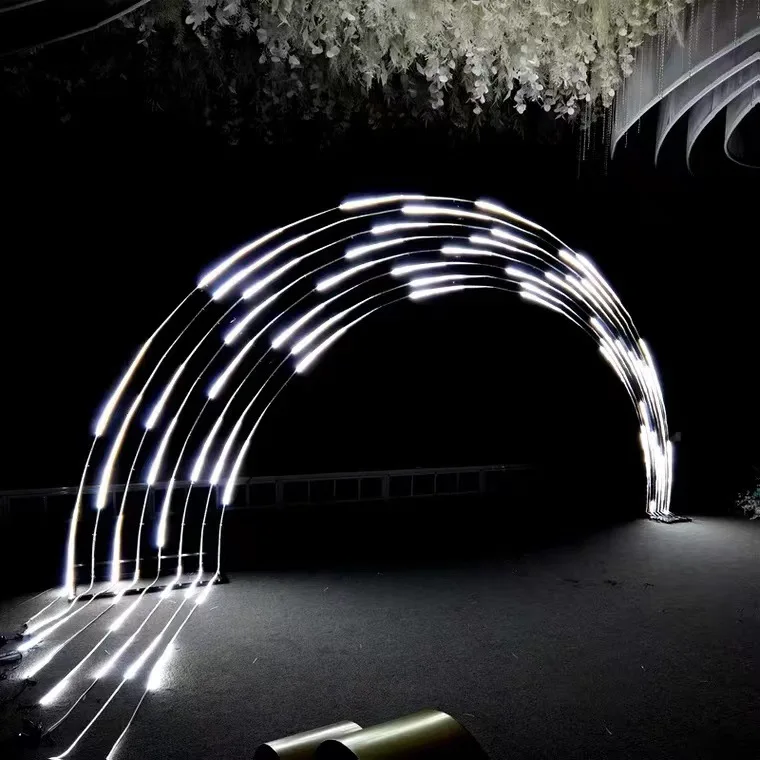 Starry Sky Meteor Arch - Elegant Wedding Decorations