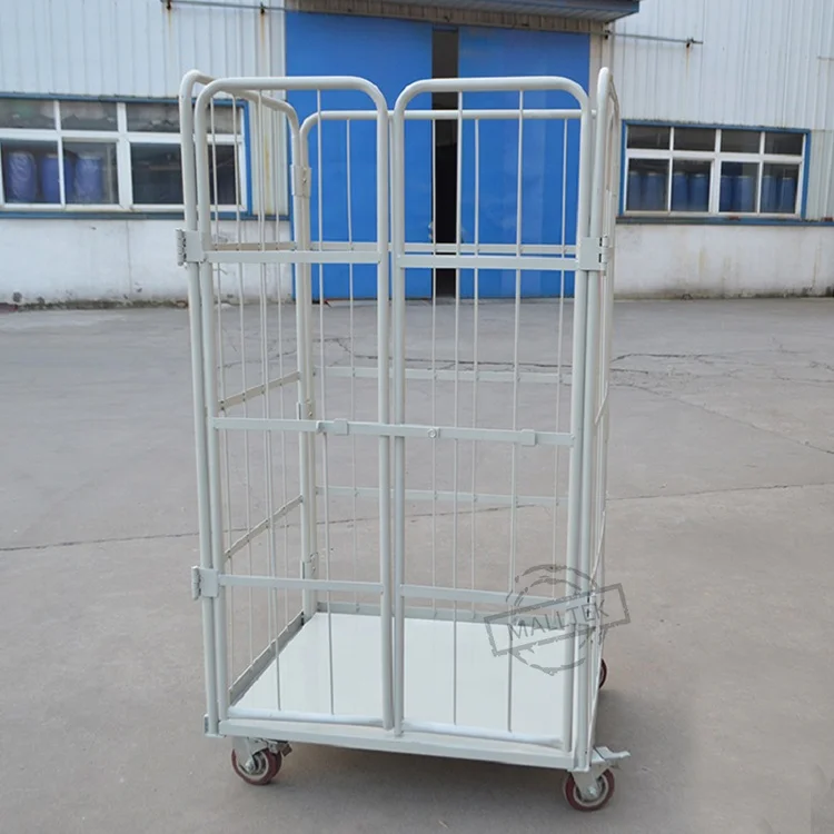 Malltek Rolling Pallet - Durable, Collapsible Storage Cart