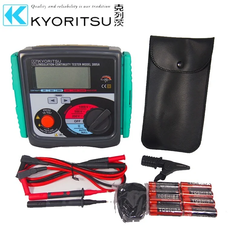 Kyoritsu 3005A Digital Insulation Continuity Tester 600V #| Alibaba.com