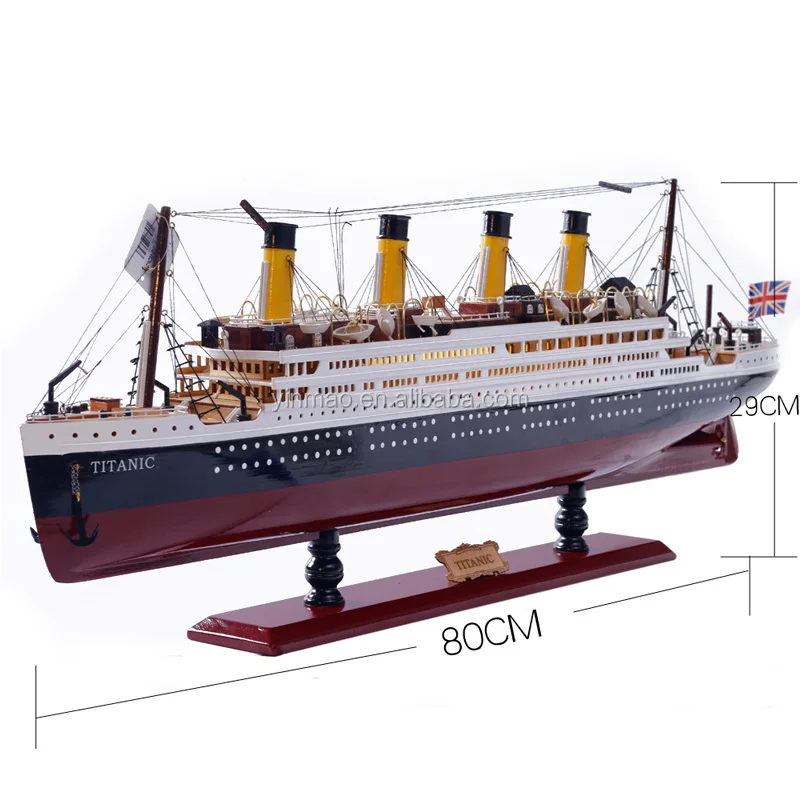 Rms Titanic Ship Model With Led Light,Size 80x10x29cm Titanic Ship ...