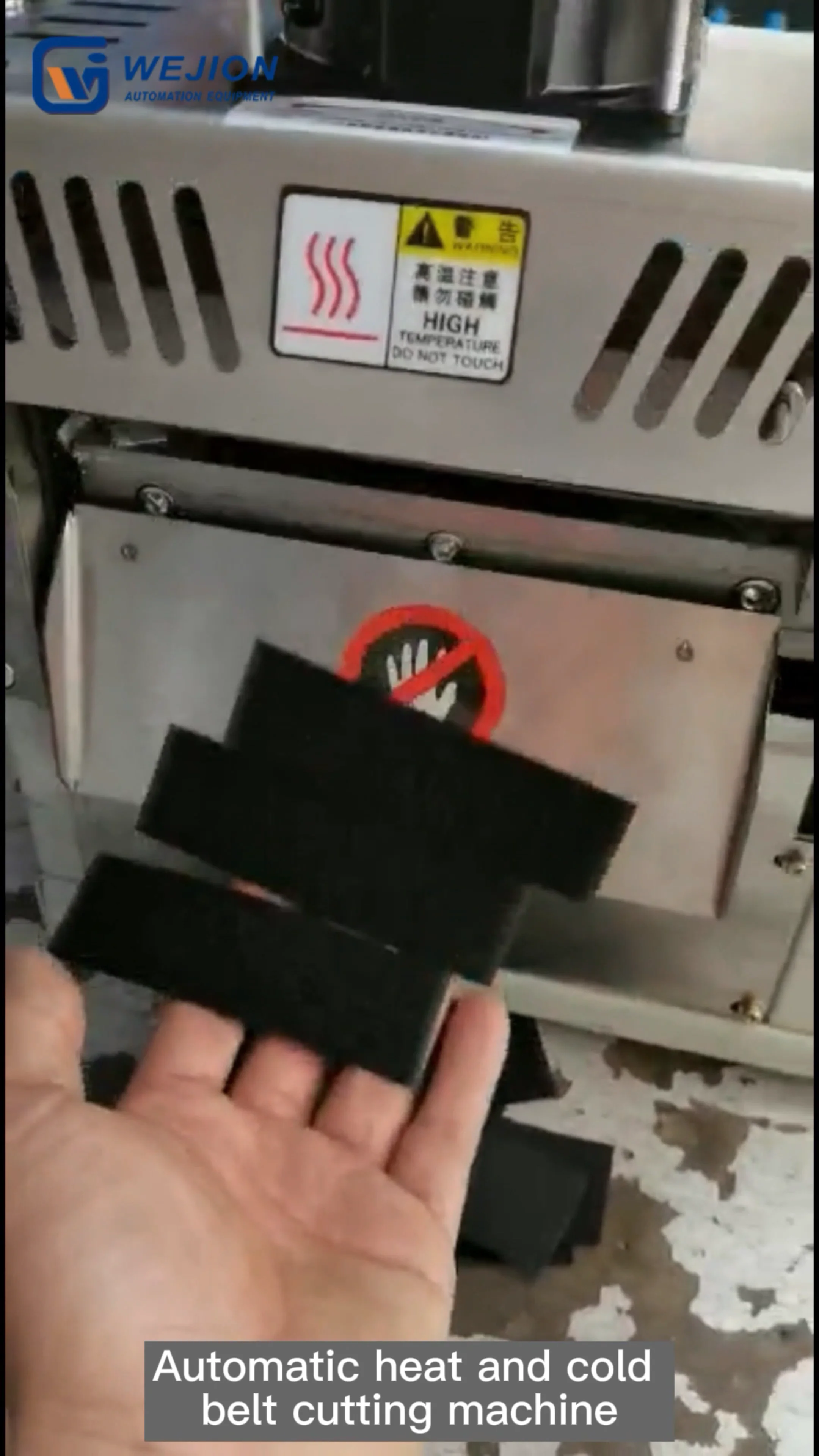 High Speed Computer Tape Cutter Hot&cold Knife Textiles Belt Webbing ...