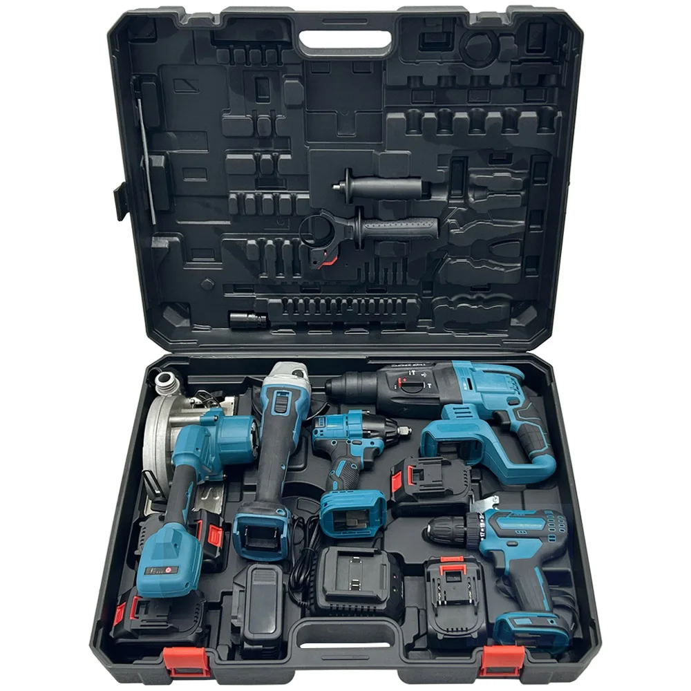 Four-Piece Brushless Lithium Battery High-Power Lithium Battery Tools ...