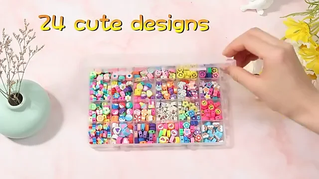 Wholesale 480pcs Fruit Animals Flower Polymer Clay Beads Elastic ...