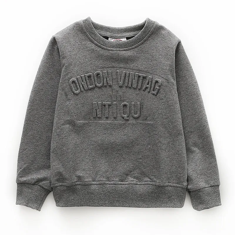Custom Sweatshirt 3D Embossed Crewneck Sweater by Xinglan