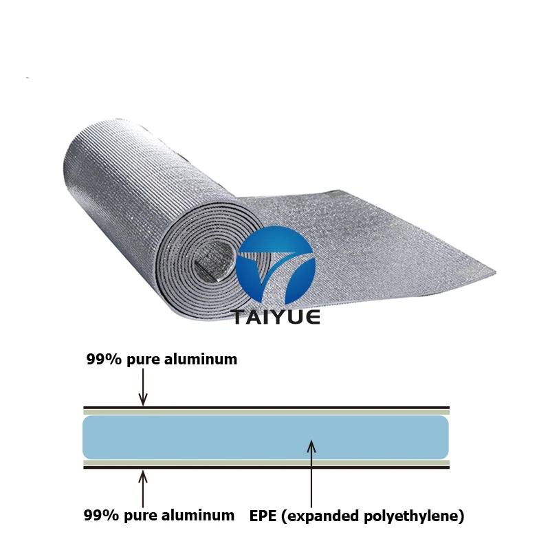 EPE Foam Thermal Insulation with Aluminum Foil for Warehouses