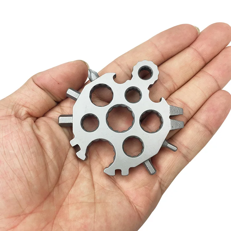 20 In 1 Multi Tool Tortoise Shape Snowflake Corkscrew Wrench Set Tools ...