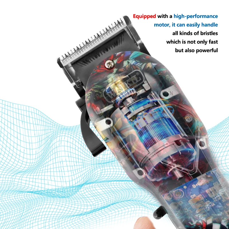 Waikil New Professional Hair Trimmer Best Hair Clipper Barbershop Men ...