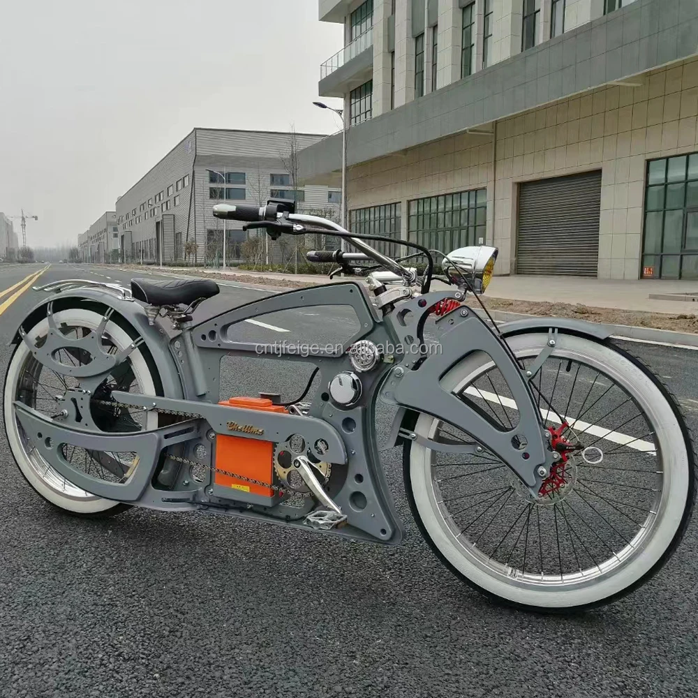 Shop Our Vintage Cafe Racer Classic E-Motorcycle (TF-E002)