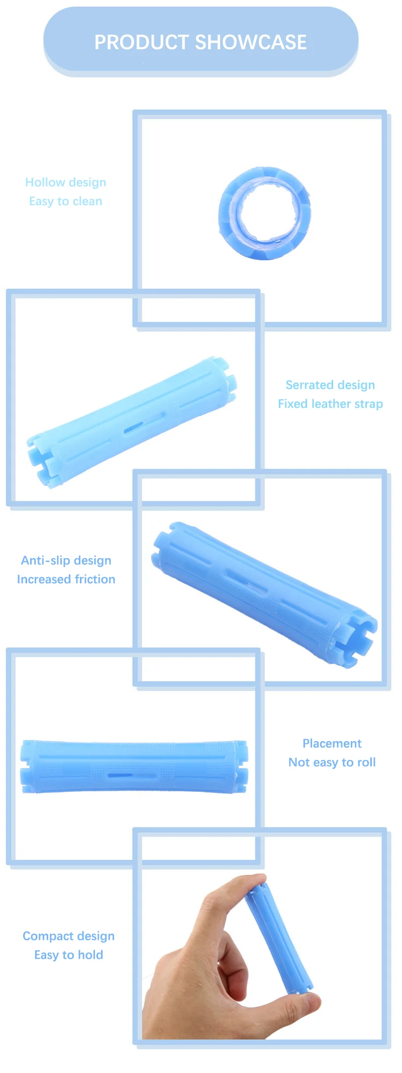 Eco-friendly High Quality Elastic Perm Bar Lengthened Perm Hair Rollers ...