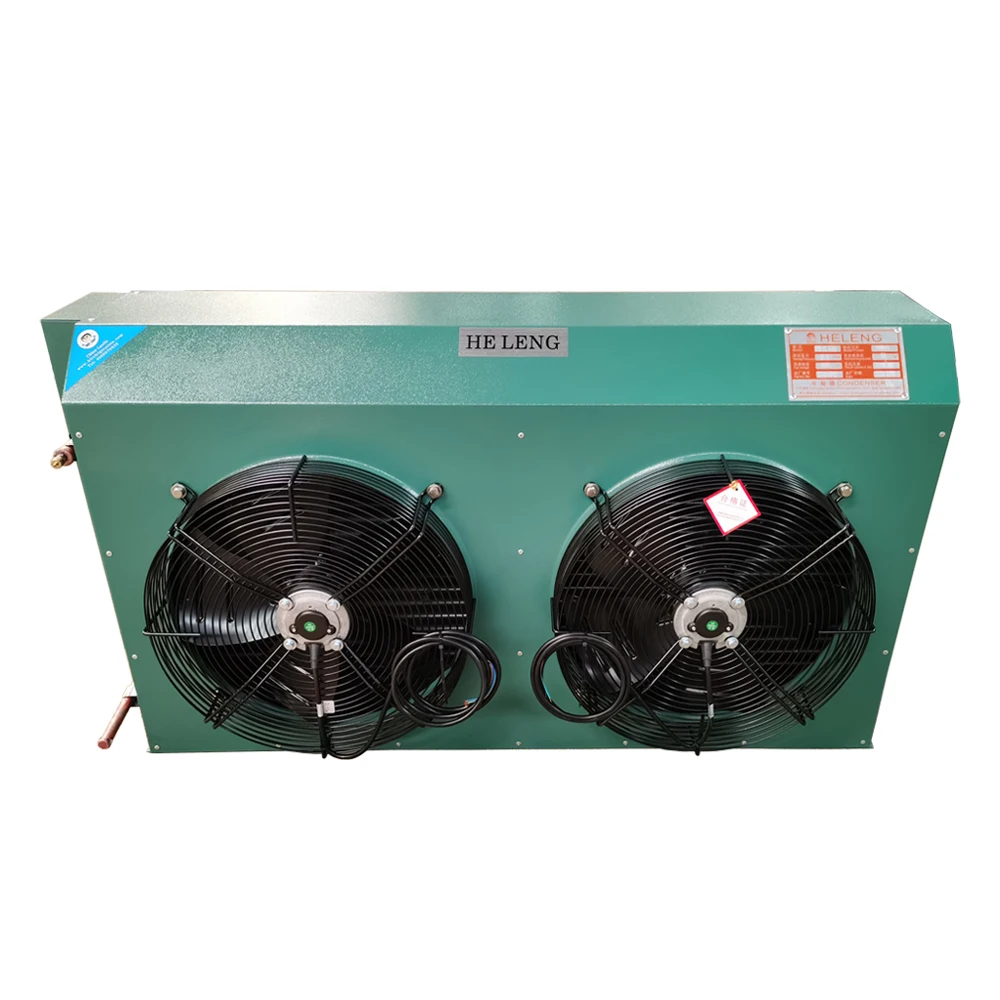 H type Air Cooled Condenser Unit for Walk in Cooling Room with 2 ...