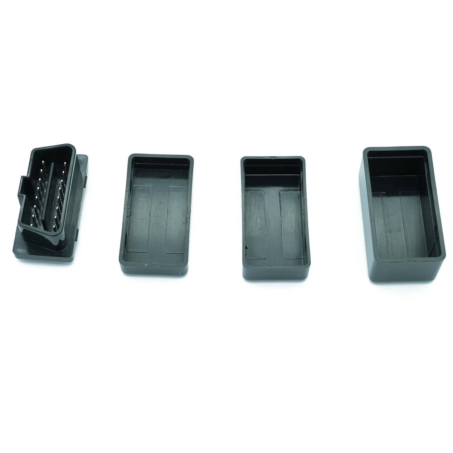 WJ OBD2 16pin Male Connector Enclosure Shell - OEM/ODM Available