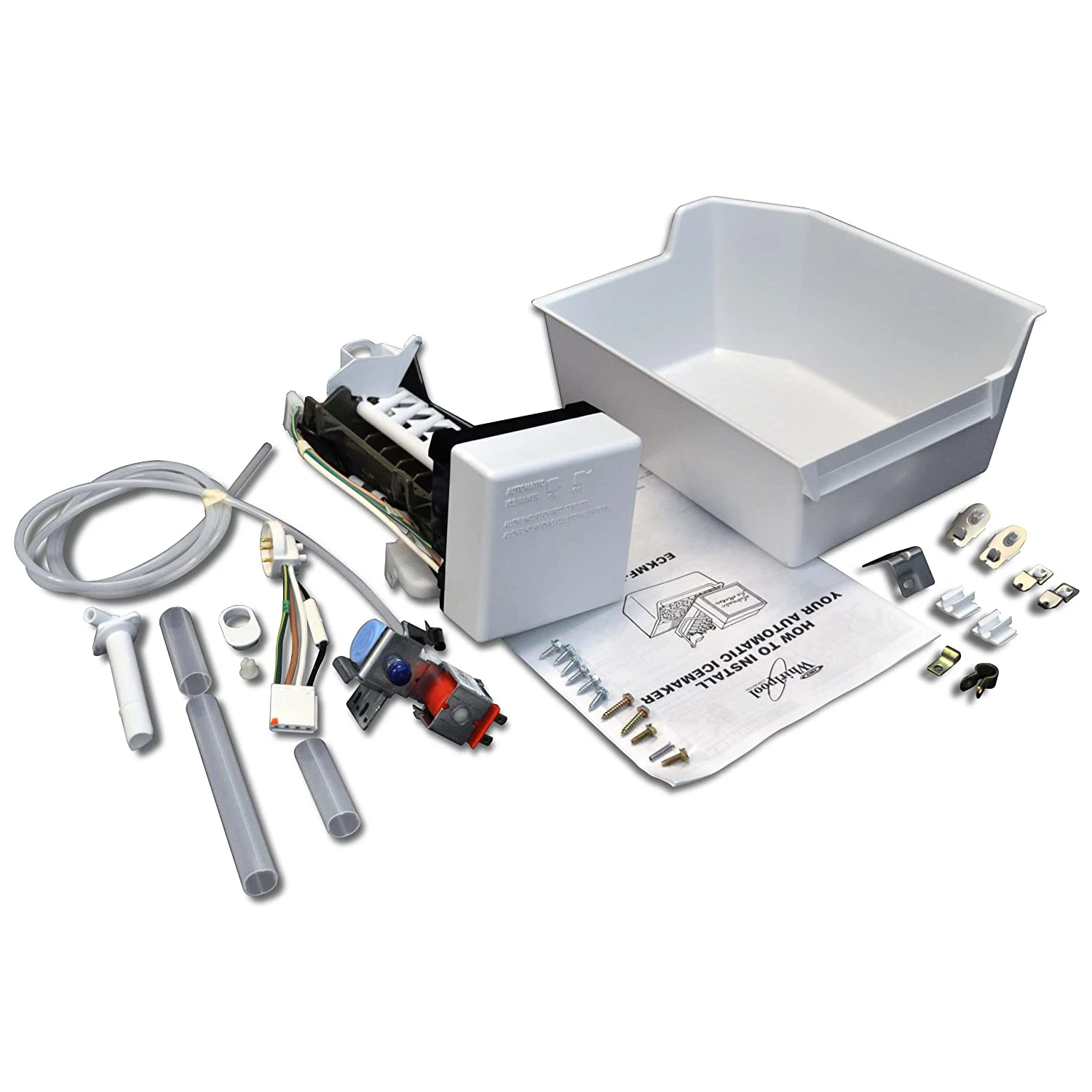 Ice Maker Fits Whirlpool Wpw10190965 D7824706q 4317943 W10190965 ...