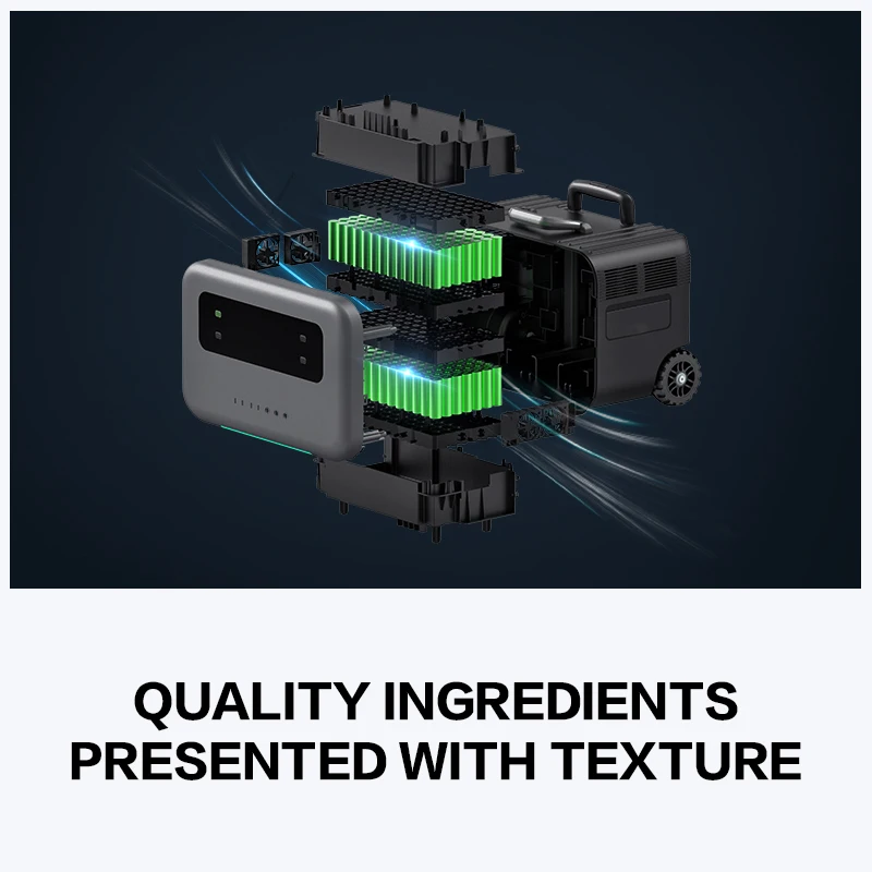 Outdoor 2000w Portable Power Supply Station Solar Products New Energy ...