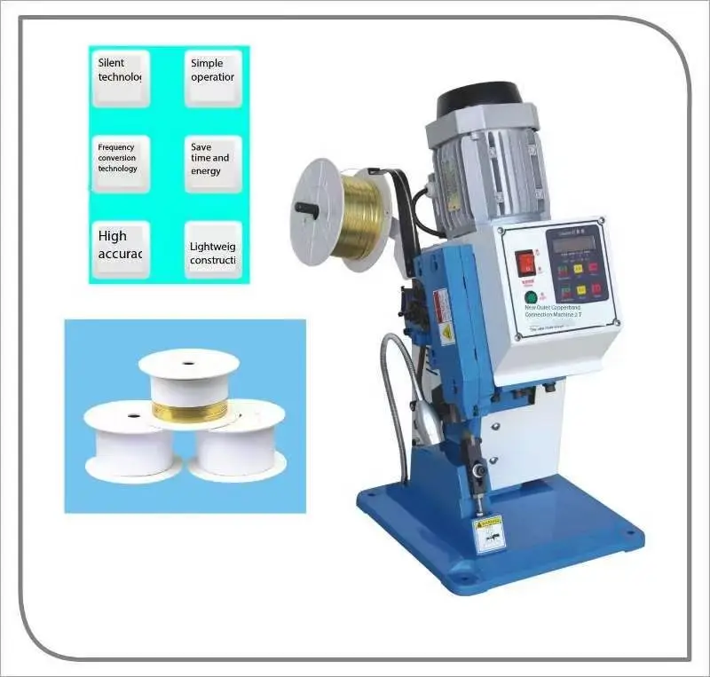 Ultra-quiet Semi-auto Cable Wire Copper Strip New Energy Crimping ...