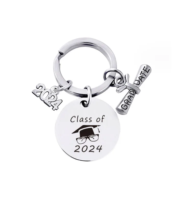 Class Of 2024 Graduation Gift For Him Her Inspirational Keychain ...