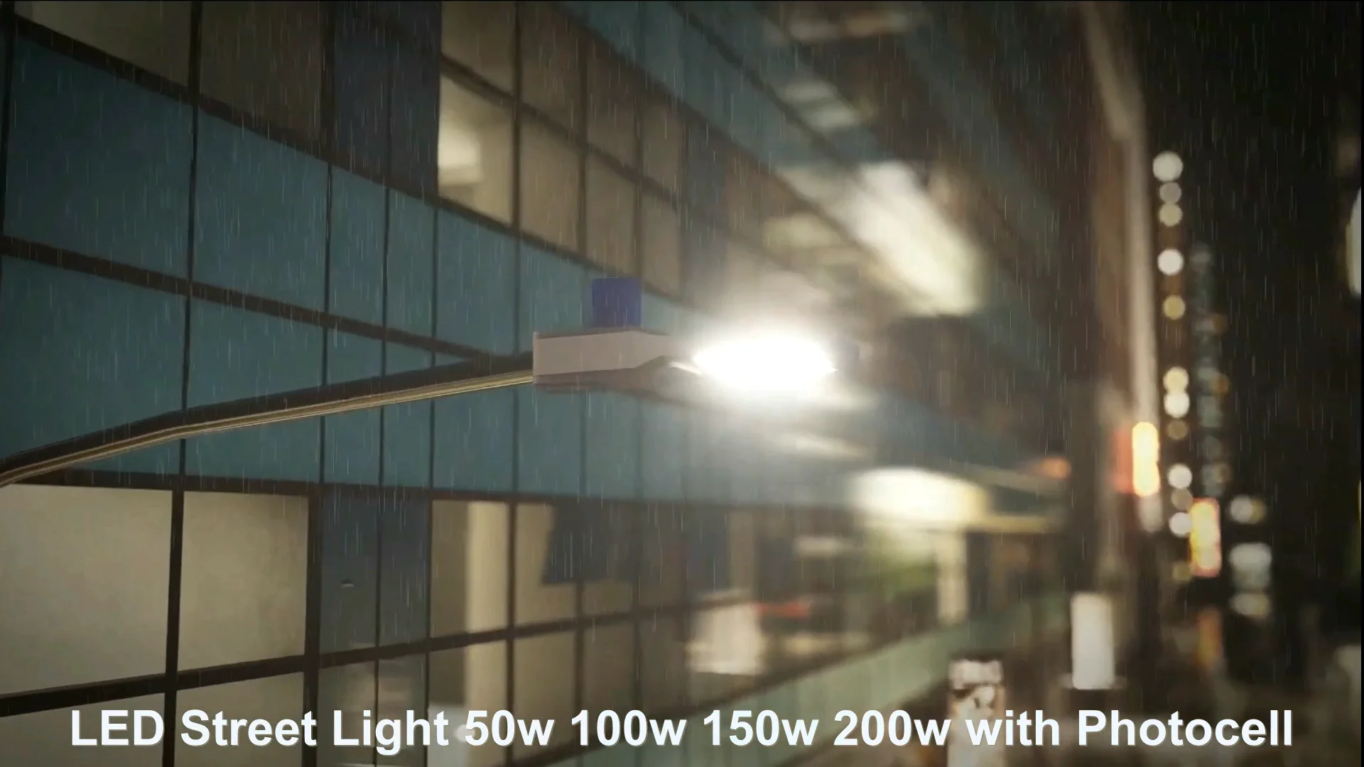 Outdoor Photocell Sensor Parking Lots 50w 100w 150w 200w Smart Led ...