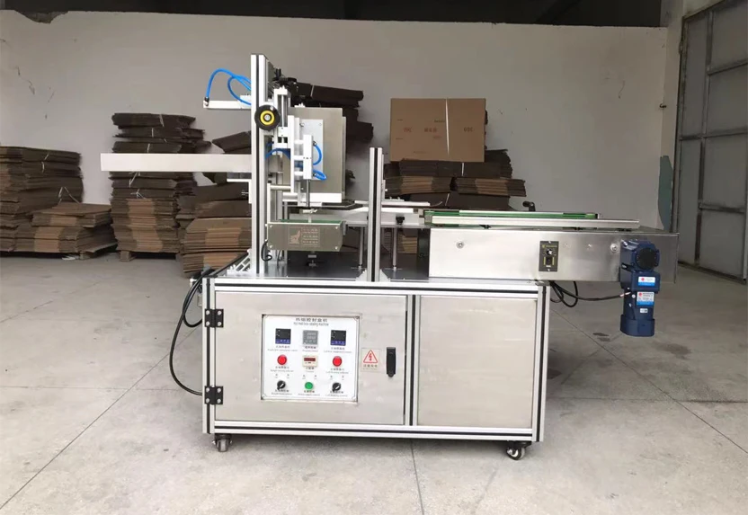 Small Carton Box/paper/folding Hot Melt Gluing Machine,Semi Automatic ...