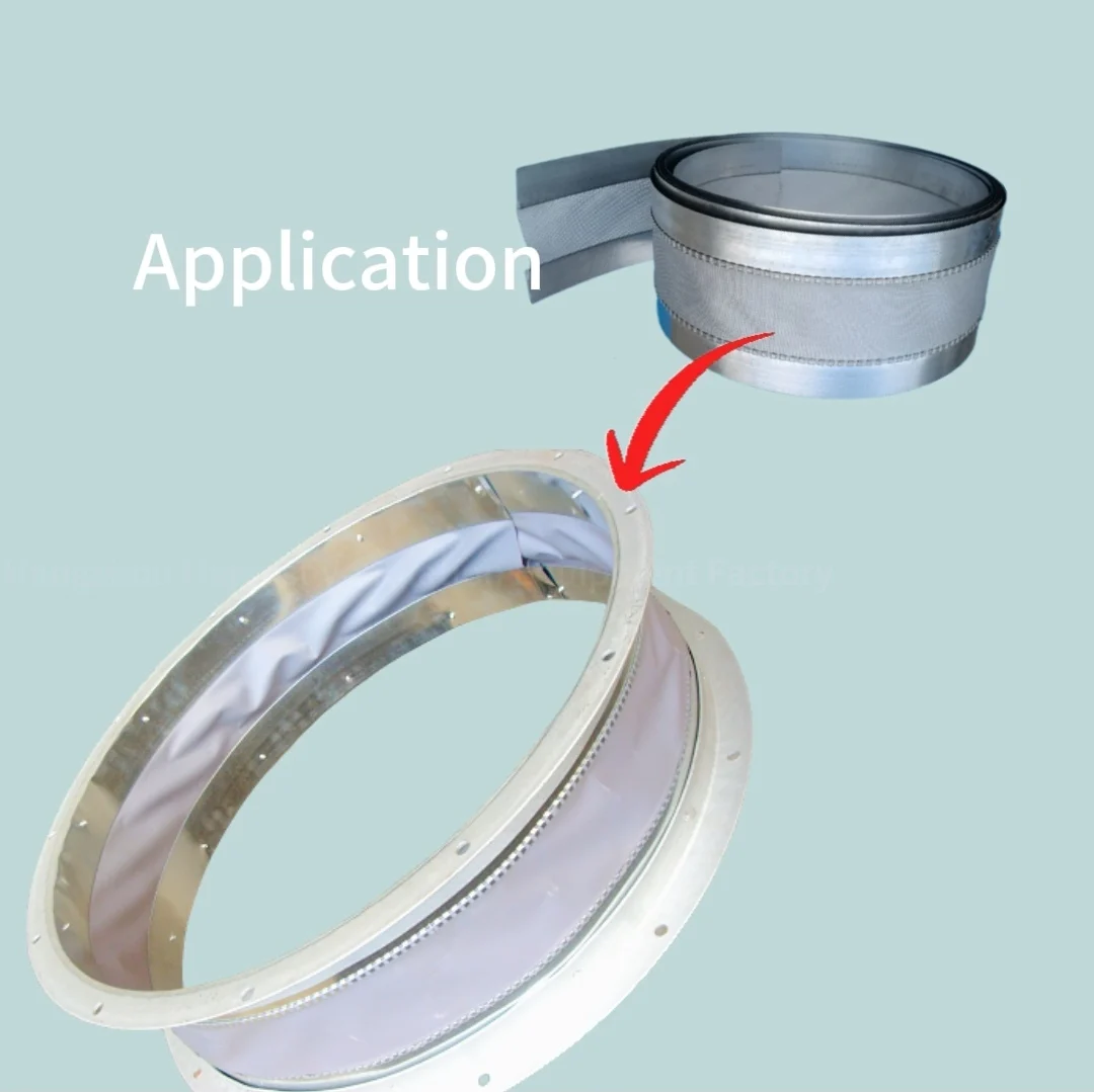 Flexible Canvas Duct Connectors For Duct Ventilation Shock Absorption - Buy Flexible Air Duct ...