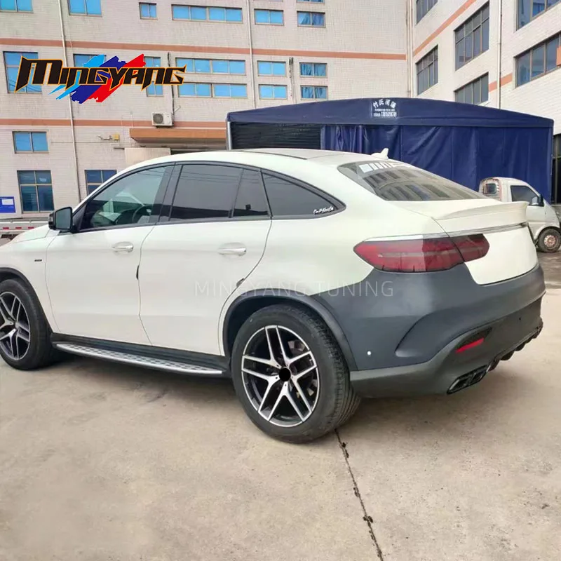PP Plastic 2016-2019 GLE63 Facelift Car Bumpers Body Kit for Mercedes ...