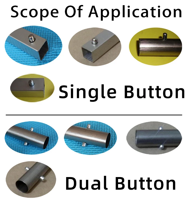 Custom Galvanize Stainless Steel Wire V Shape Springs Tube Snap Lock ...