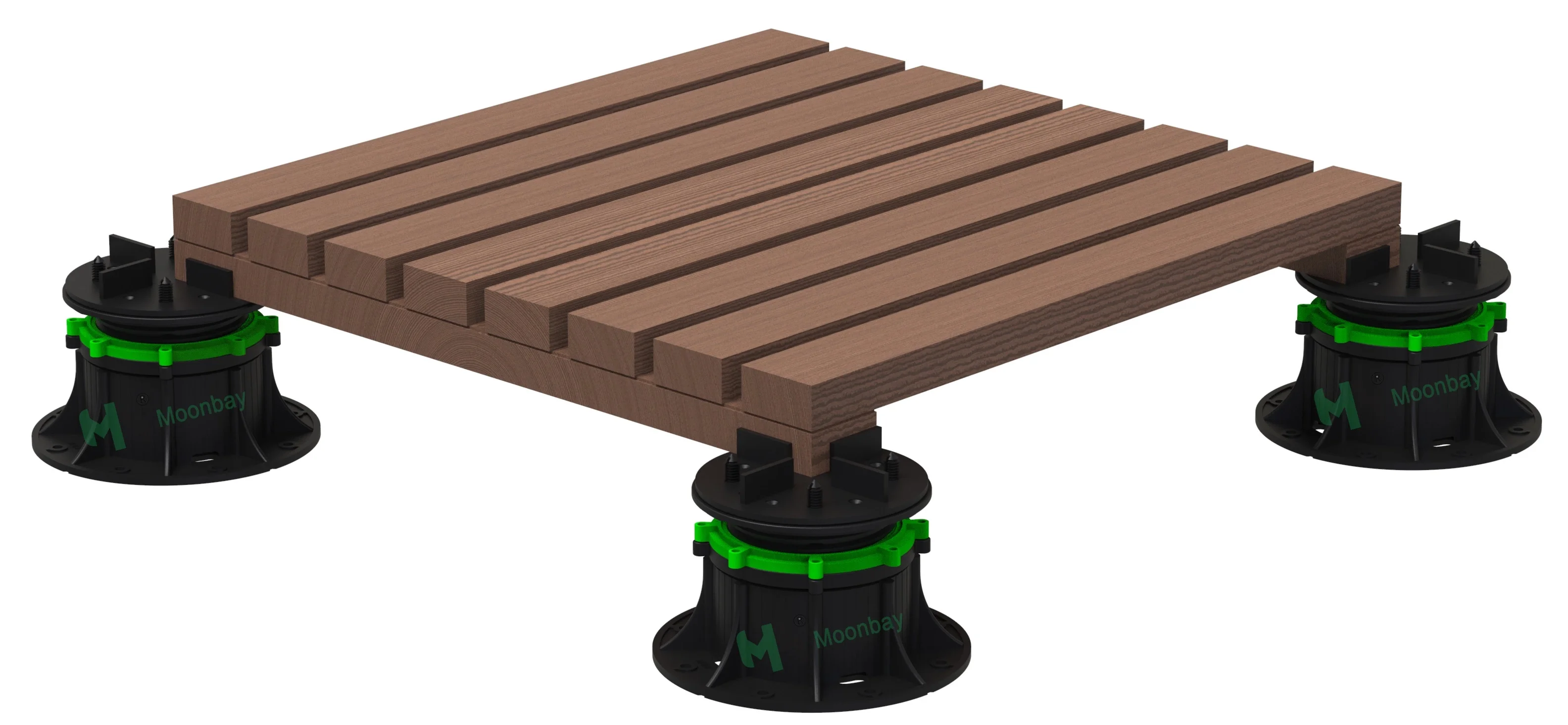 Adjustable Self Leveling Pedestal Solution for Outdoor Floating Floor ...