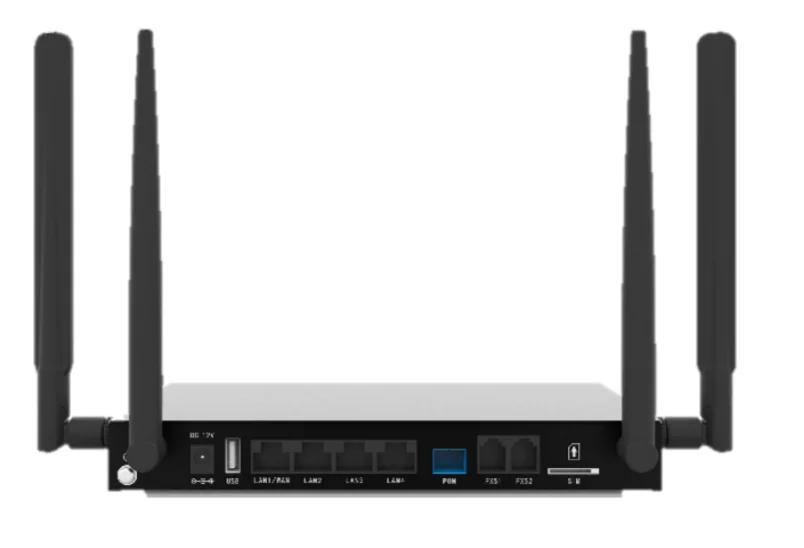 Hybrid GPON ONT with 4G LTE and Wifi - Enhanced Connectivity