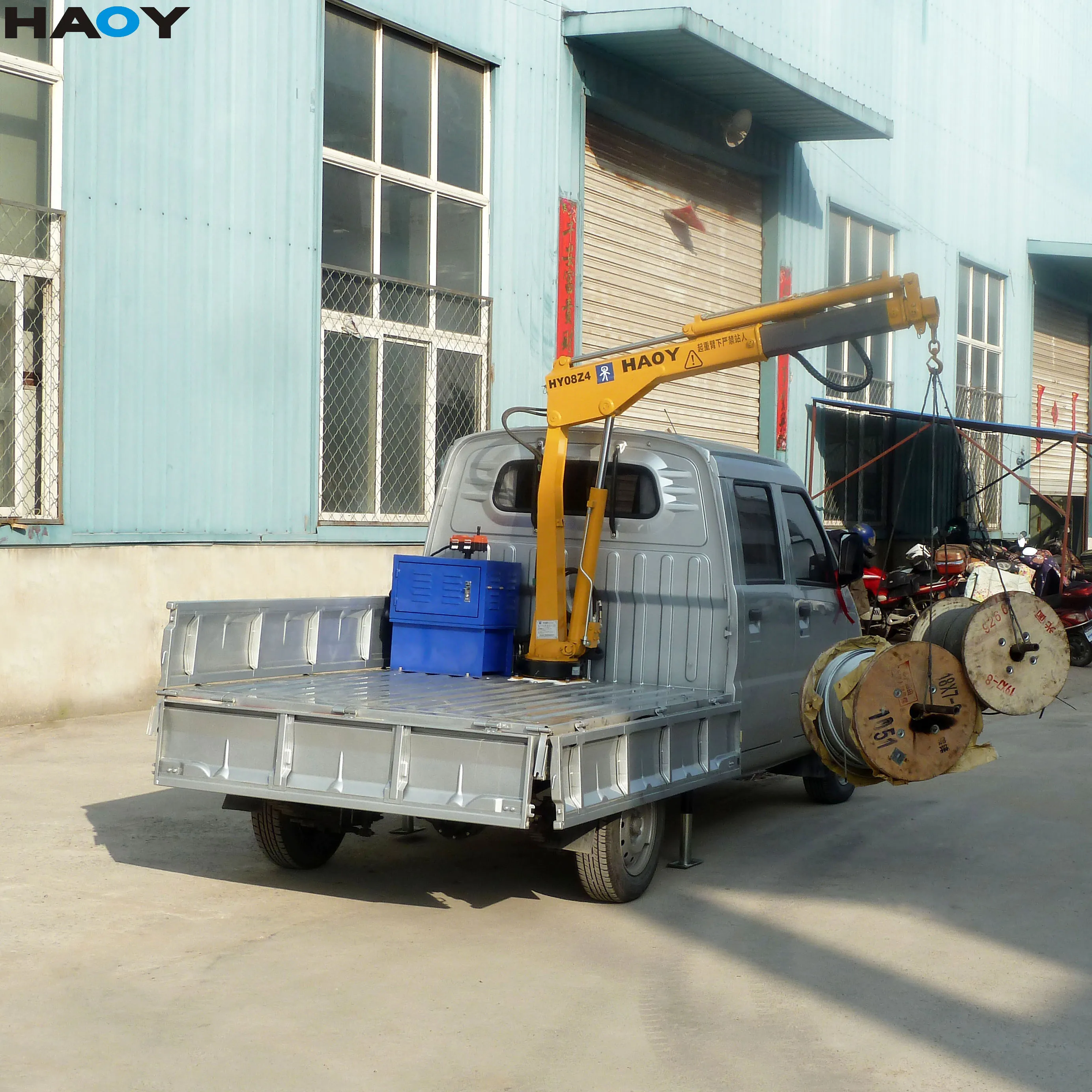 HAOY Crane 1000kg - Efficient Pickup Truck Crane