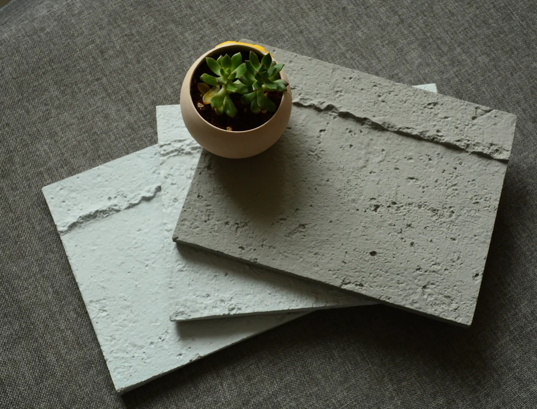 Light Weight Cement Concrete Board with PU Faux Stone Panels