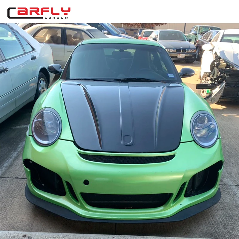 Alibaba.com: Carfly Carbon Carbon Fiber Bonnet Hood for Porsche ...