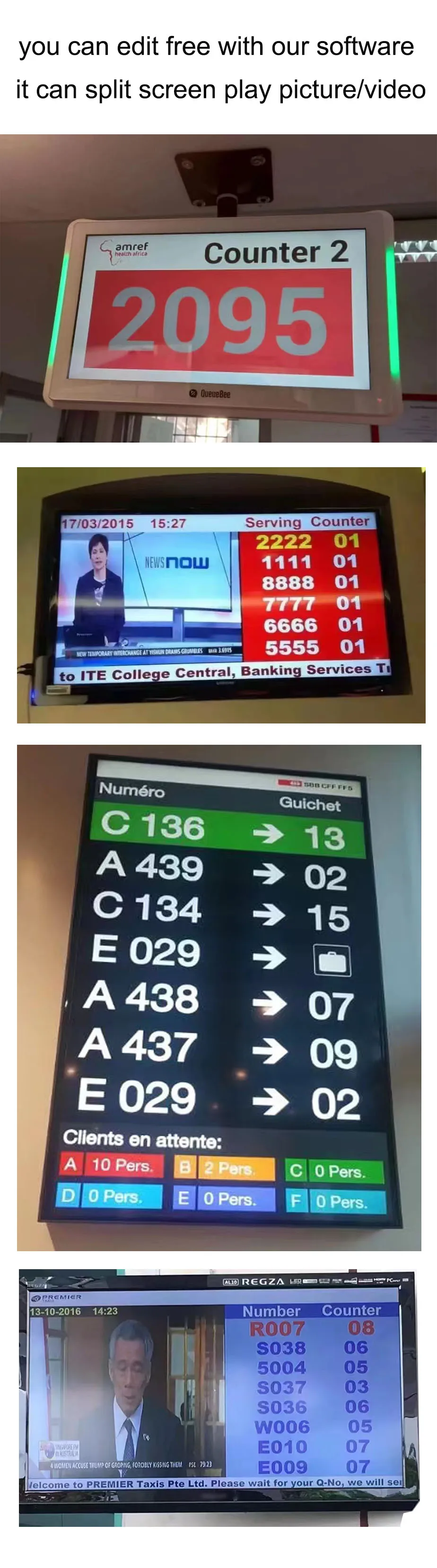 17 Inch Queuing Ticket Dispenser - Efficient Hotel Management