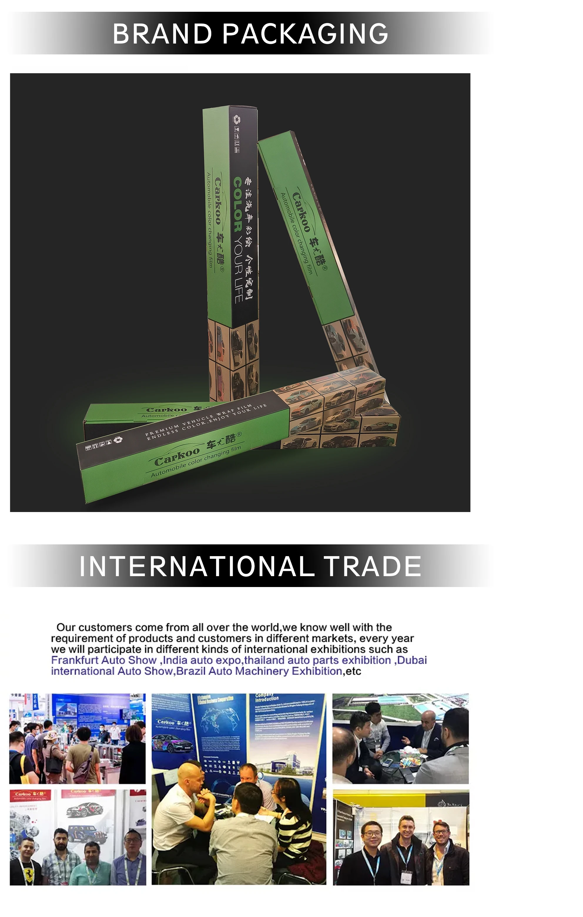 Custom Oem Design Self Adhesive Car Sticker Black And Grey Camouflage ...