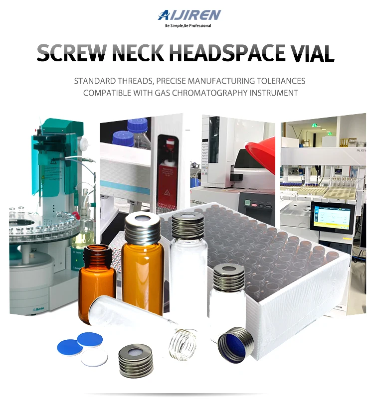 18mm Screw Top Headspace Vials - Reliable Laboratory Samples