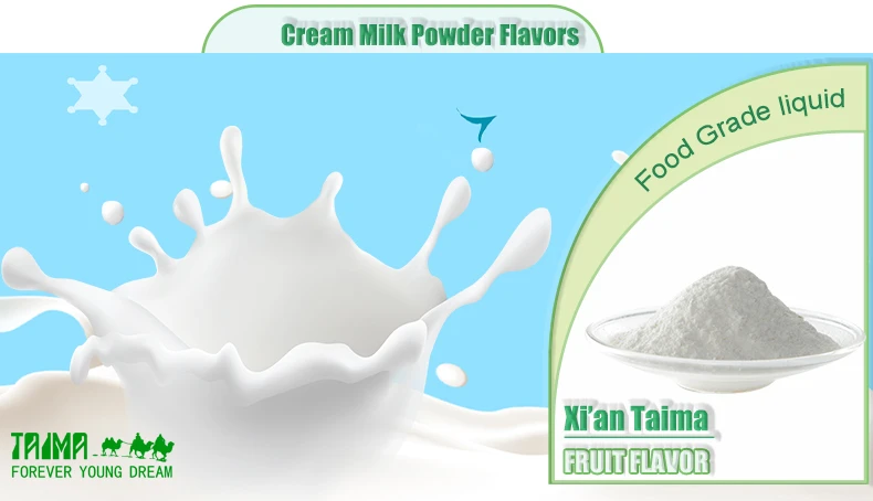 Cream Milk Powder Flavor Food Grade Cream Food Powder Aroma - Buy ...