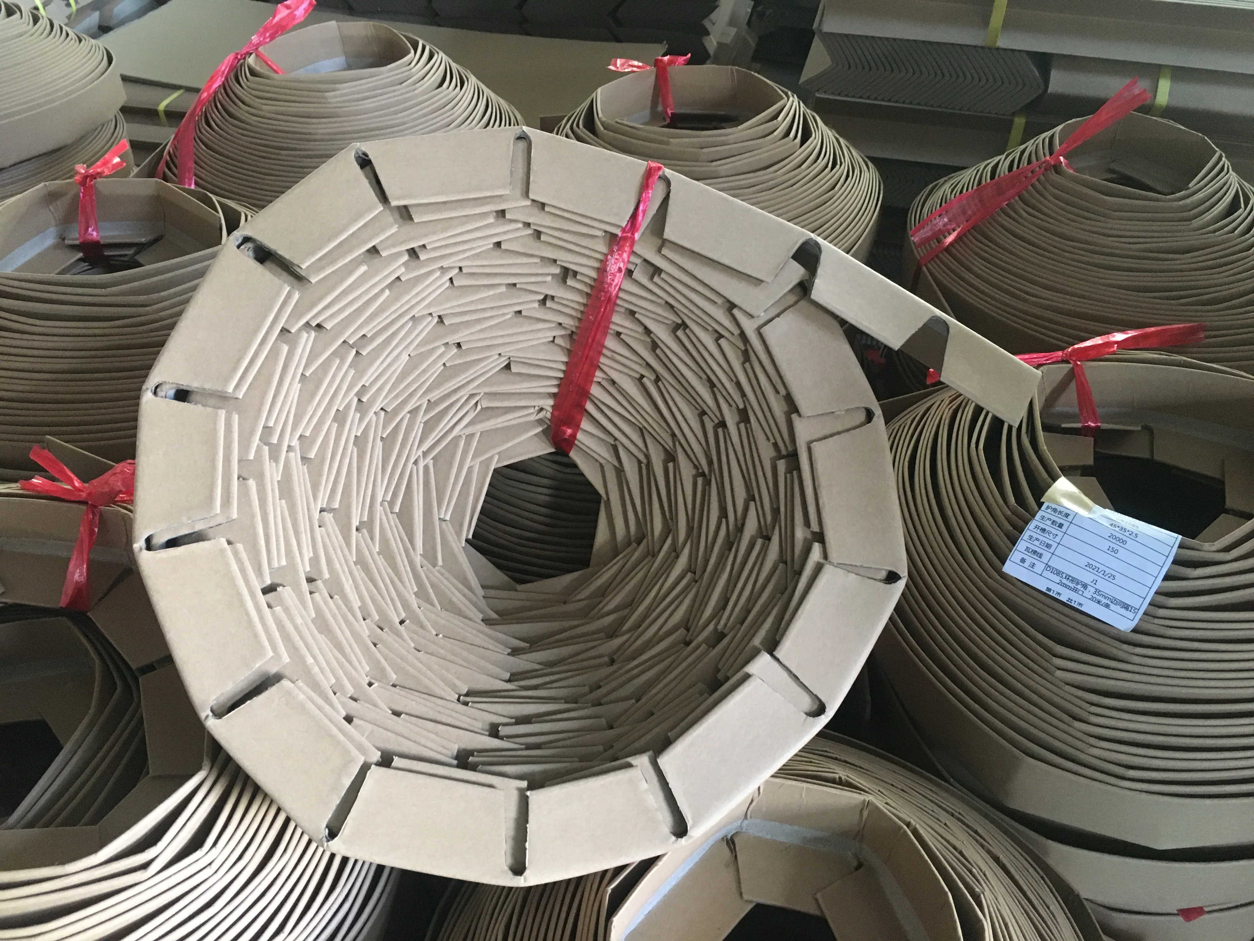 Factory Annulus Shape Cylinder Drum Edge Paper Protector - Buy Annulus ...