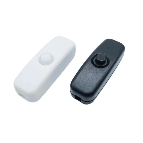 501 push button switch DC Inline ON/OFF Cord Switch desk lamp switch ...