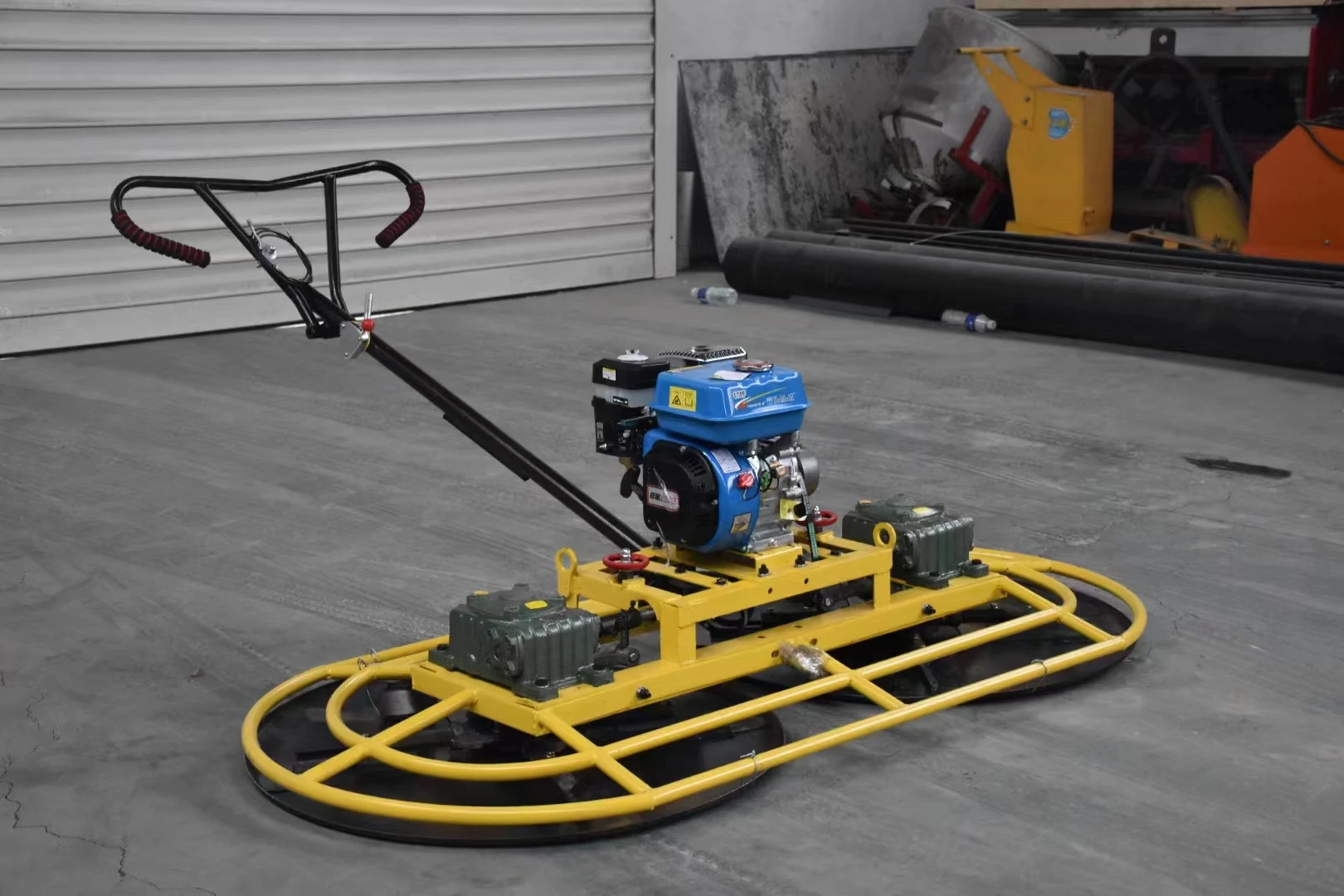 New Gasoline Helicopter Engine - Low Maintenance Power Trowel