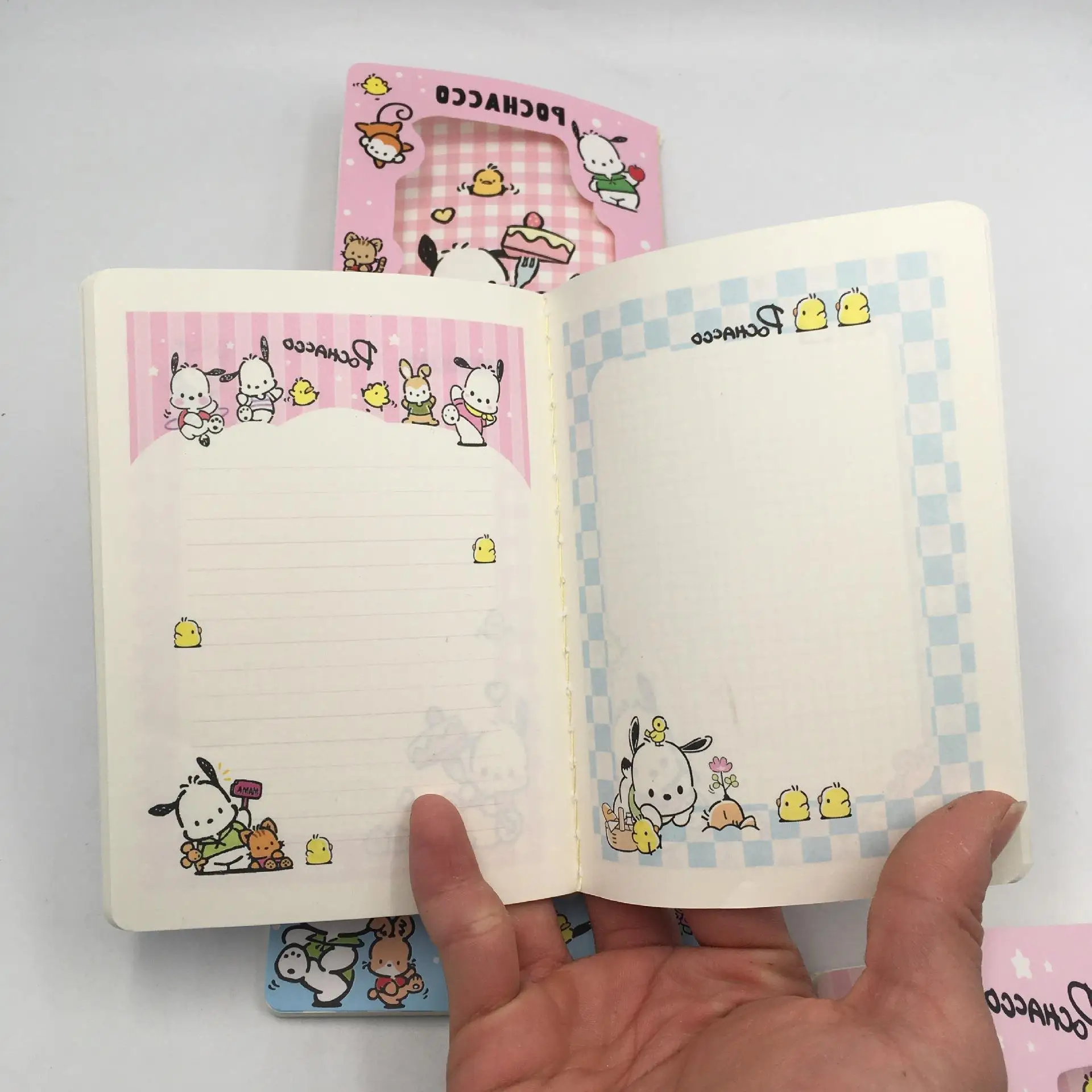 San-rio Kuromi Mymelody Cinnamoroll Pochacco Bear Notebook Cute Anime ...